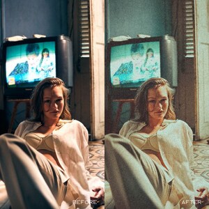 13 VHS Film Look Mobile & Desktop Lightroom Presets, Retro 90s Preset ...