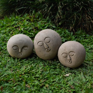 Funny Stone , Stone Face Figurine, Meme Funny Stone, Stone Carving Face ...