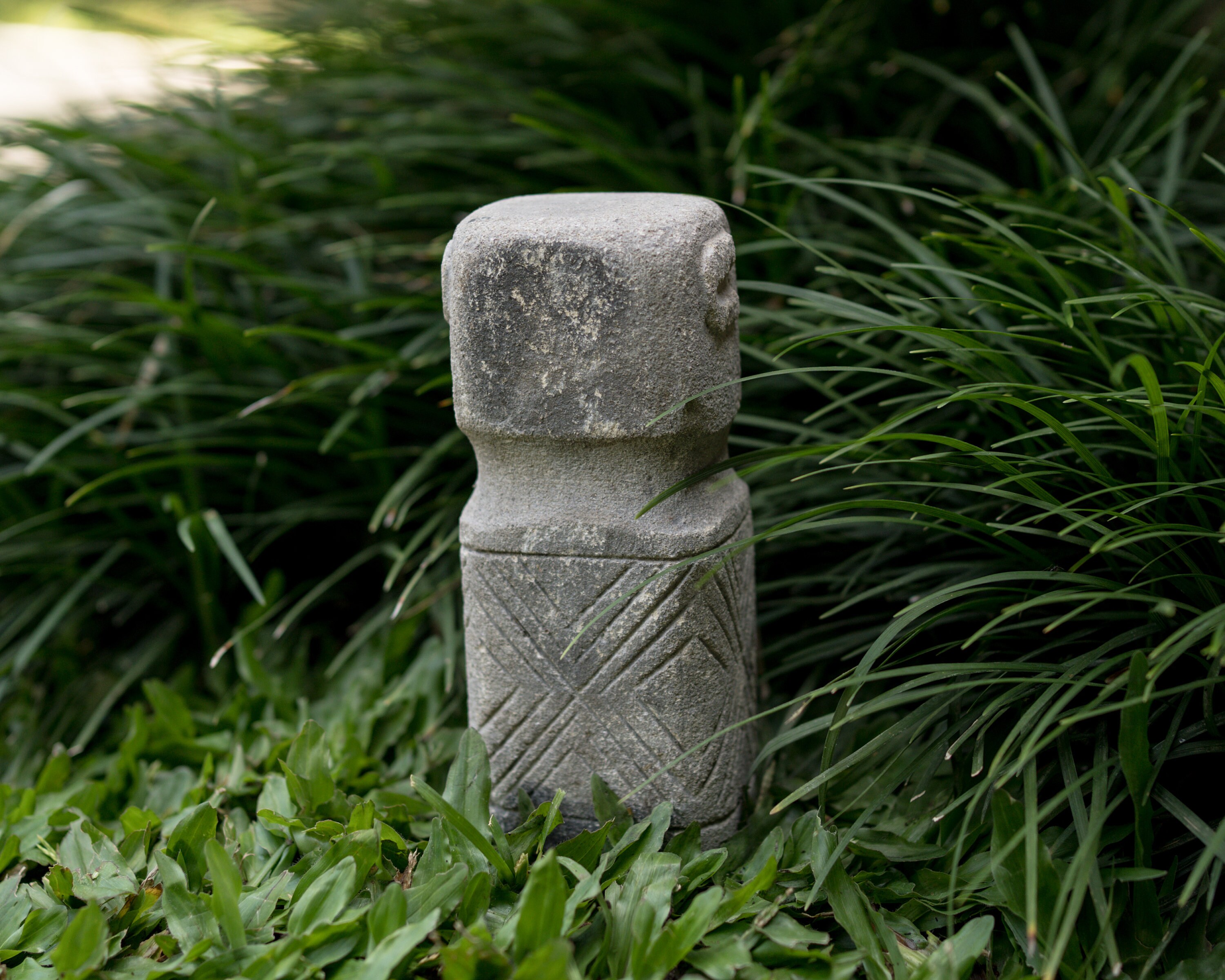 Primitive Statue Stone 6 Inch Tiki Rock Statue Unique | Etsy