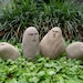 Funny Stone Face, Stone Face Figurine, Stone Carving Face, Funny Face ...