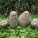 Funny Stone Face, Stone Face Figurine, Stone Carving Face, Funny Face ...