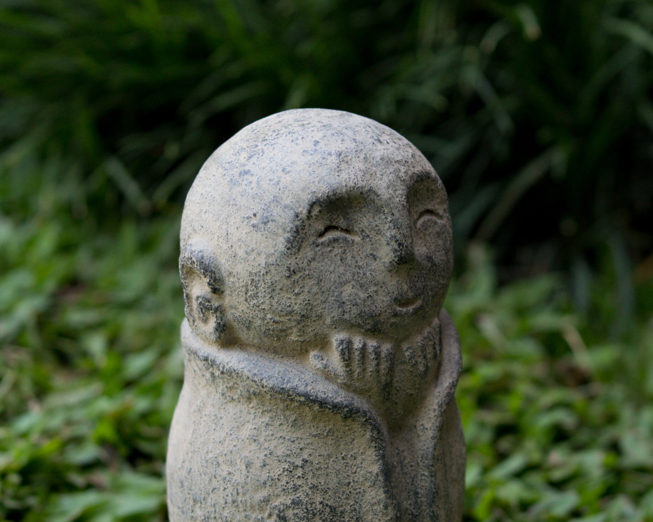 Jizo Buddha Stone Standing 8 Inch / 20 Cm, Jizo Buddha Sculpture ...