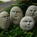 Funny Stone , Stone Face Figurine, Meme Funny Stone, Stone Carving Face ...