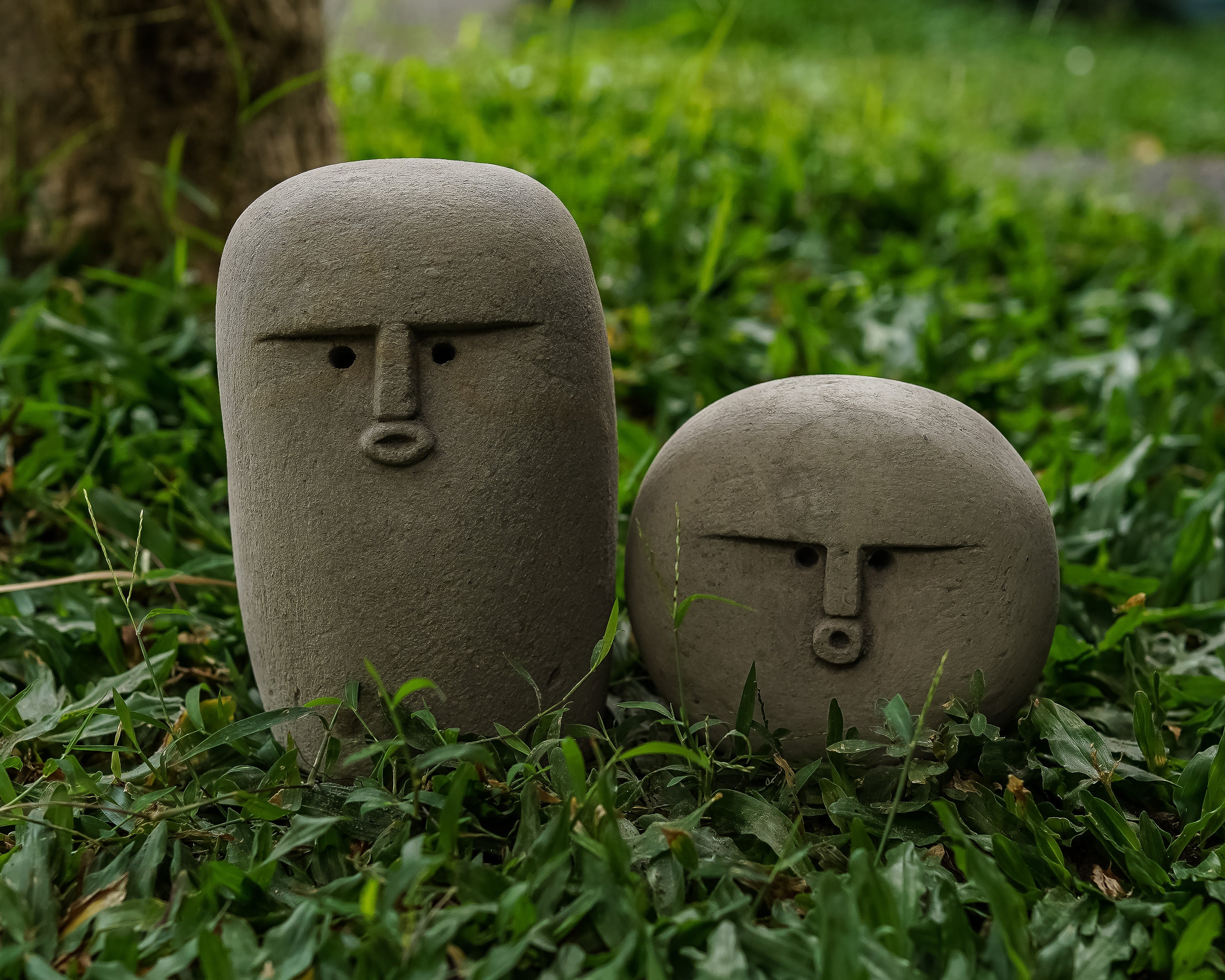 Funny Stone , Stone Face Figurine, Meme Funny Stone, Stone Carving Face ...