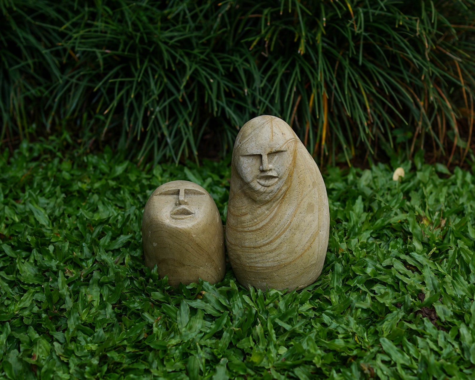 Funny Stone , Stone Face Figurine, Meme Funny Stone, Stone Carving Face ...