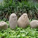 Funny Stone Face, Stone Face Figurine, Stone Carving Face, Funny Face ...