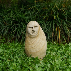 Funny Stone , Stone Face Figurine, Meme Funny Stone, Stone Carving Face ...