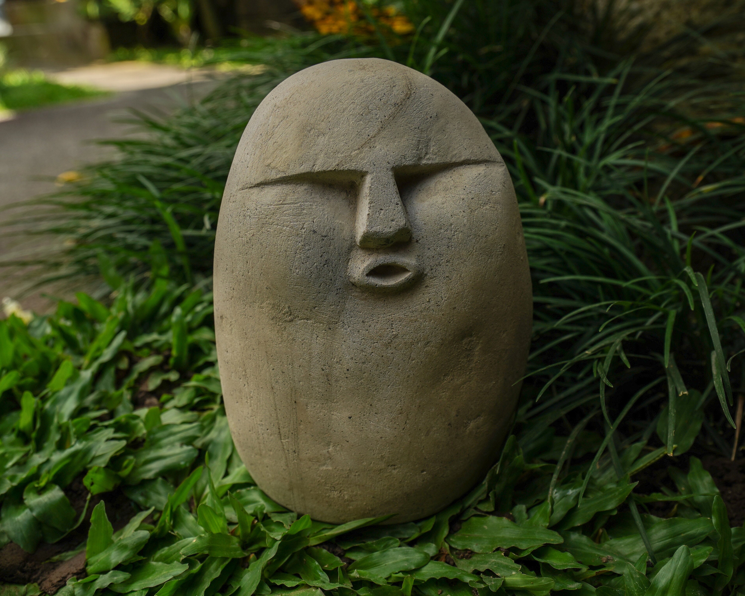 Funny Stone Stone Face Figurine Meme Funny Stone Stone - Etsy UK