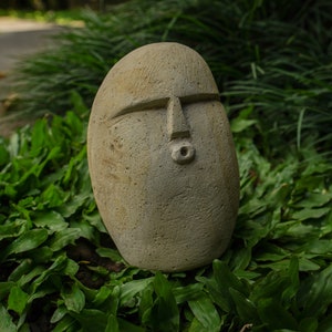 Funny Stone , Stone Face Figurine, Meme Funny Stone, Stone Carving Face ...