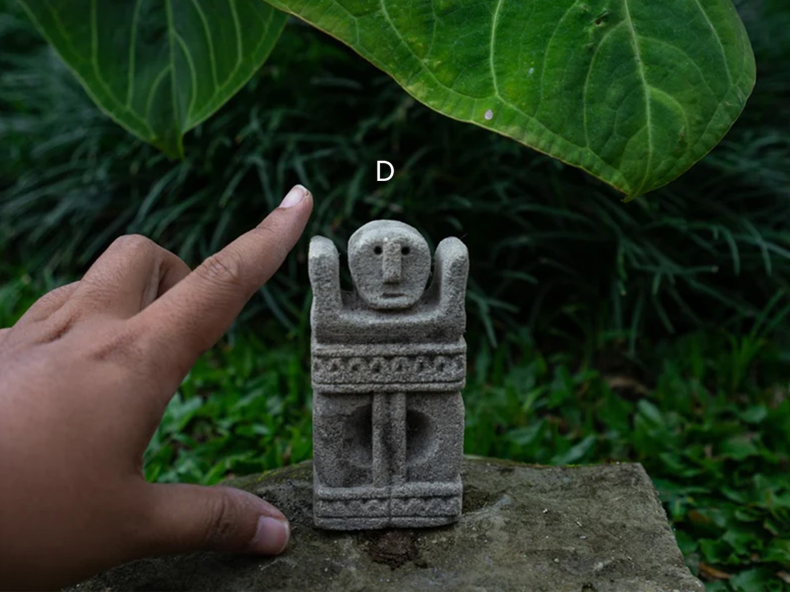 Primitive Statue Stone Sculpture Hand Carved Handmade - Etsy