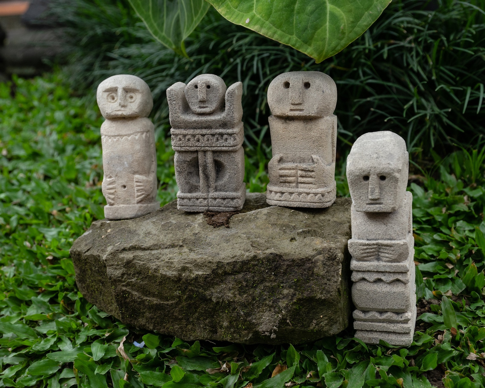 Primitive Statue Stone Sculpture Hand Carved Handmade - Etsy