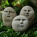 Funny Stone , Stone Face Figurine, Meme Funny Stone, Stone Carving Face ...