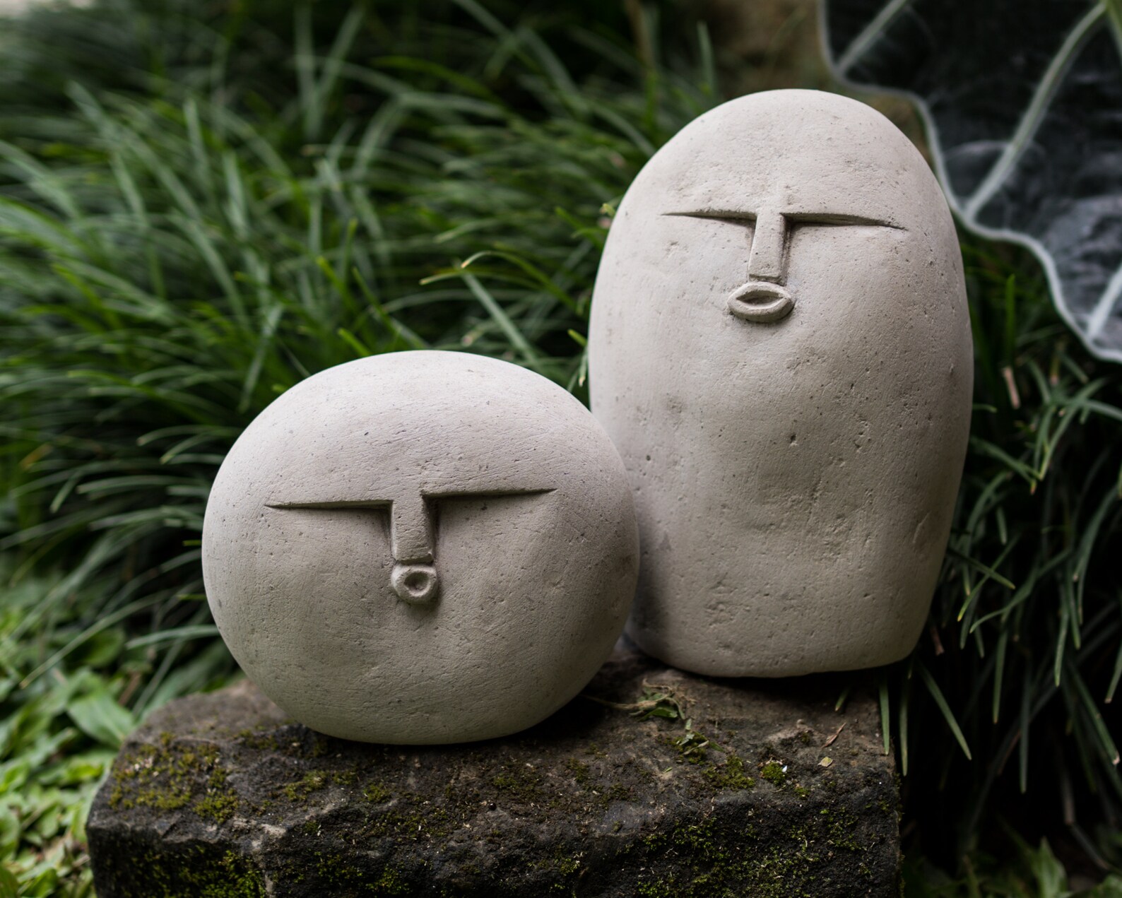 Funny Stone Stone Face Figurine Meme Funny Stone Stone - Etsy