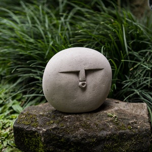 Funny Stone , Stone Face Figurine, Meme Funny Stone, Stone Carving Face ...