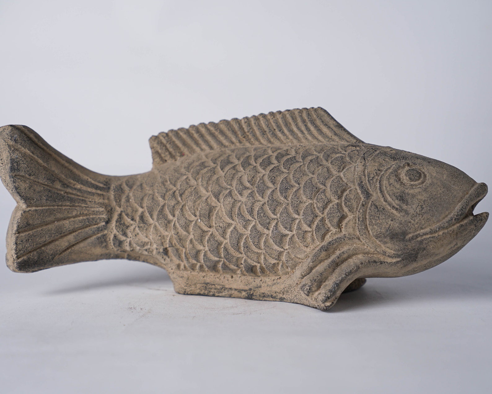 Concrete Fish 4 Inch / 10 Cm Concrete Statue Apanese Koi - Etsy