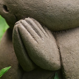 Fat Jizo 8 Inch / 20 Cm, Zen Buddha, Buddha Statue, Buddha Sculpture ...