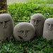 Funny Stone , Stone Face Figurine, Meme Funny Stone, Stone Carving Face ...