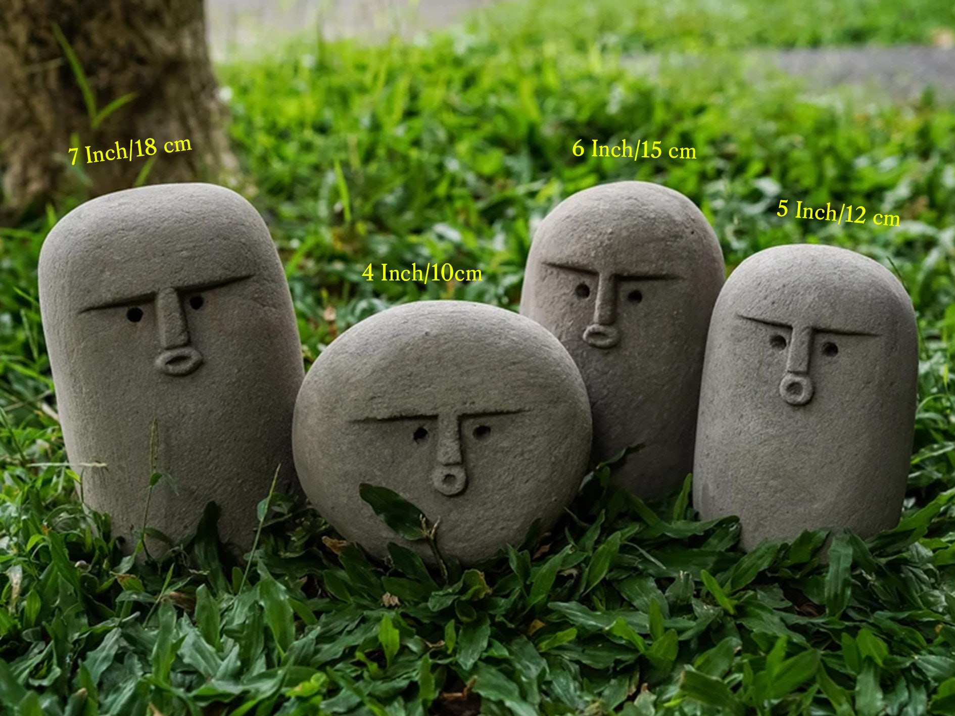 Funny Stone , Stone Face Figurine, Meme Funny Stone, Stone Carving Face ...