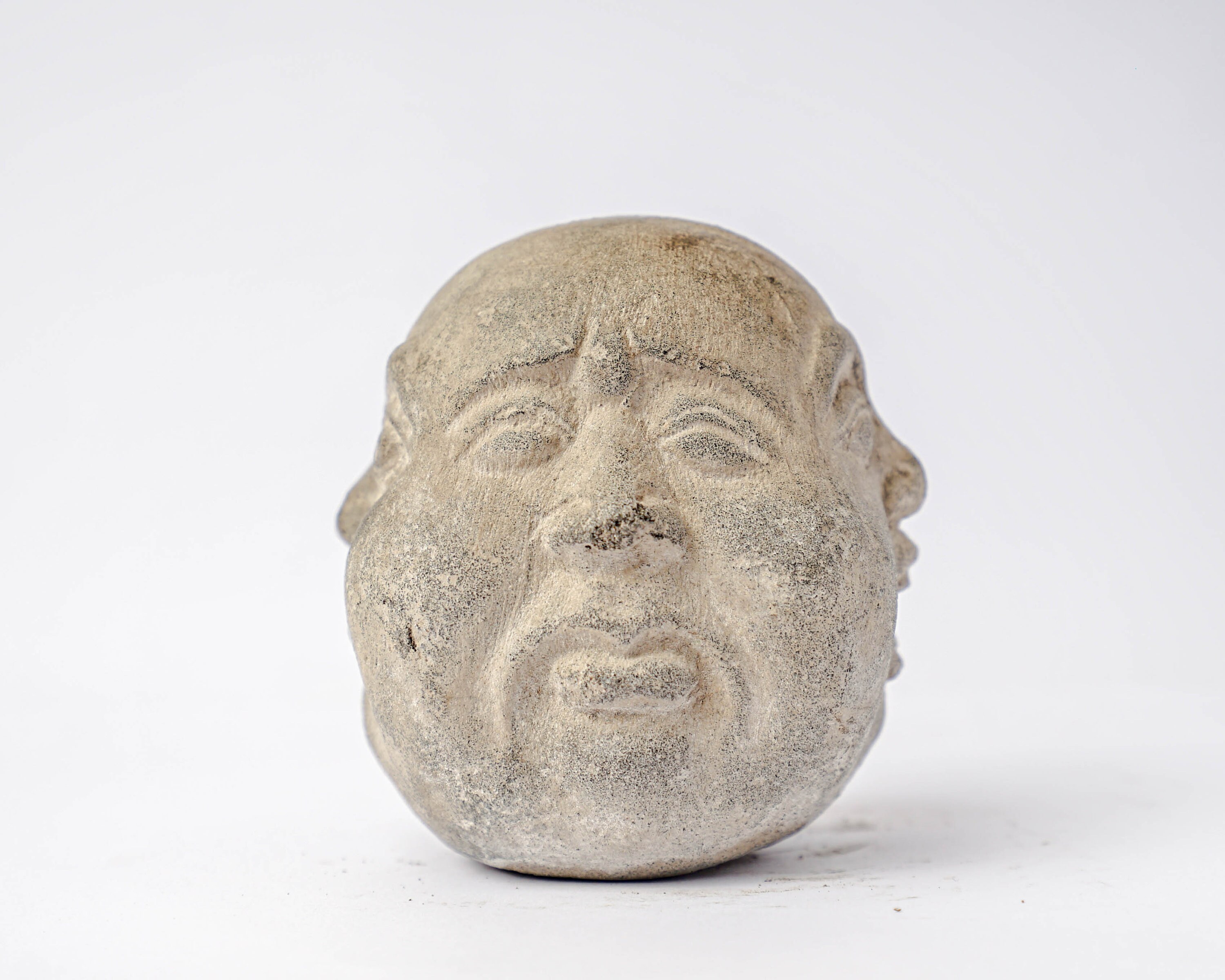 4 FACE Primitive Statue Concrete 4 Inch / 10 Cm Room Decor - Etsy UK