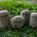 Funny Stone , Stone Face Figurine, Meme Funny Stone, Stone Carving Face ...