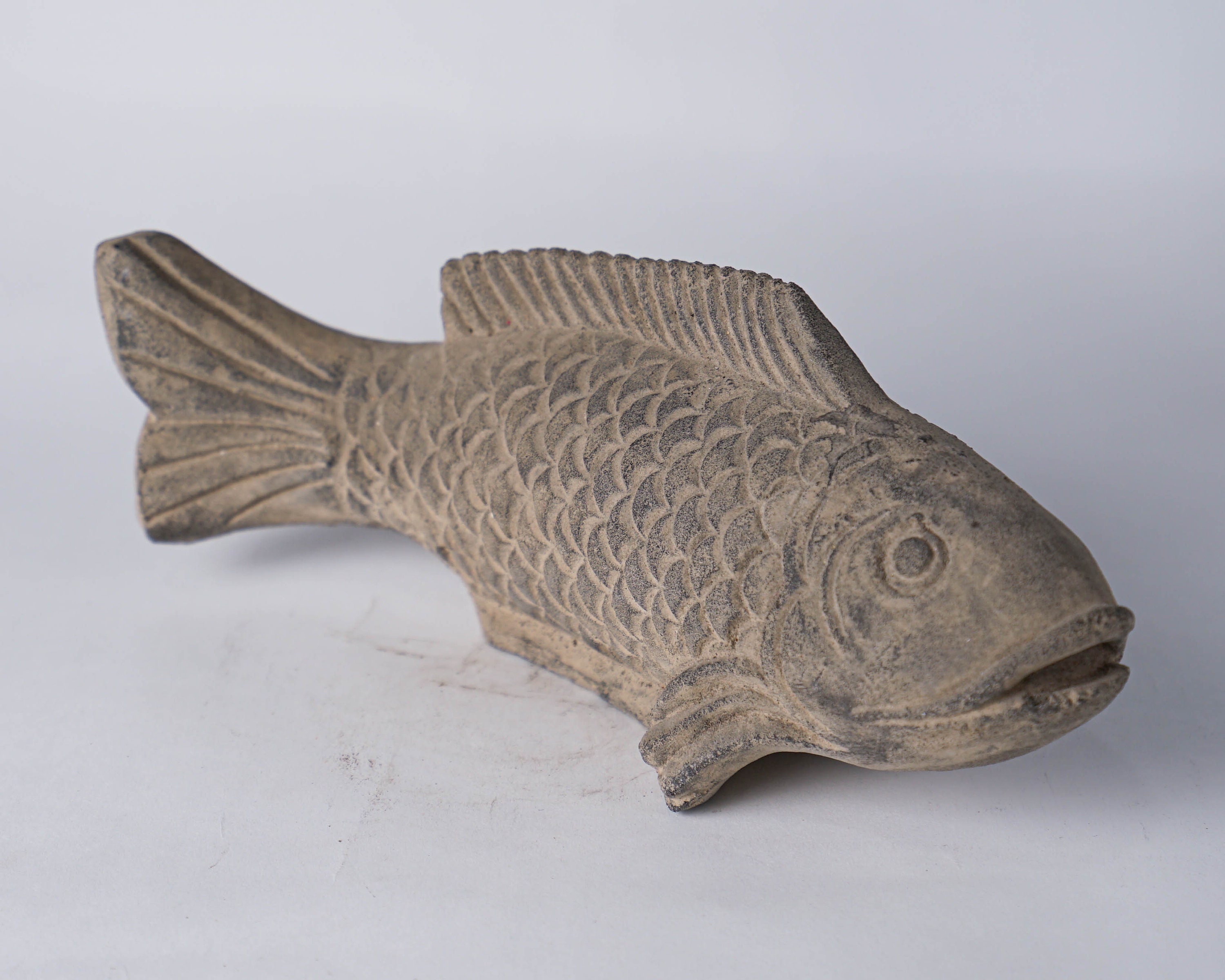 Concrete Fish 4 Inch / 10 Cm Concrete Statue Apanese Koi - Etsy