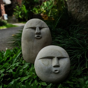Funny Stone , Stone Face Figurine, Meme Funny Stone, Stone Carving Face ...