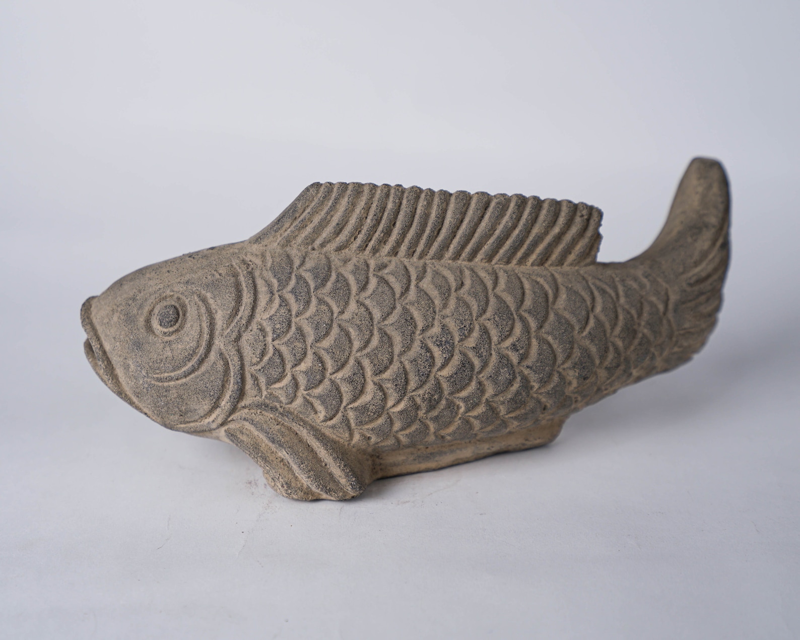 Concrete Fish 4 Inch / 10 Cm Concrete Statue Apanese Koi - Etsy
