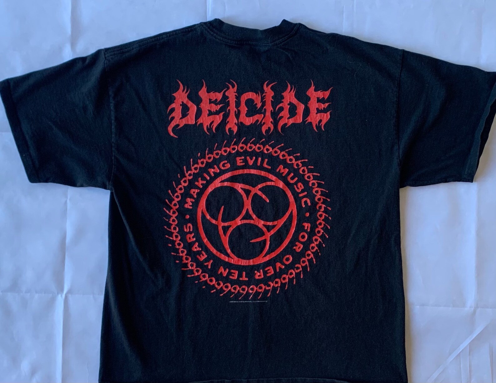 Deicide vintage shirt xl insineratehymn | Etsy