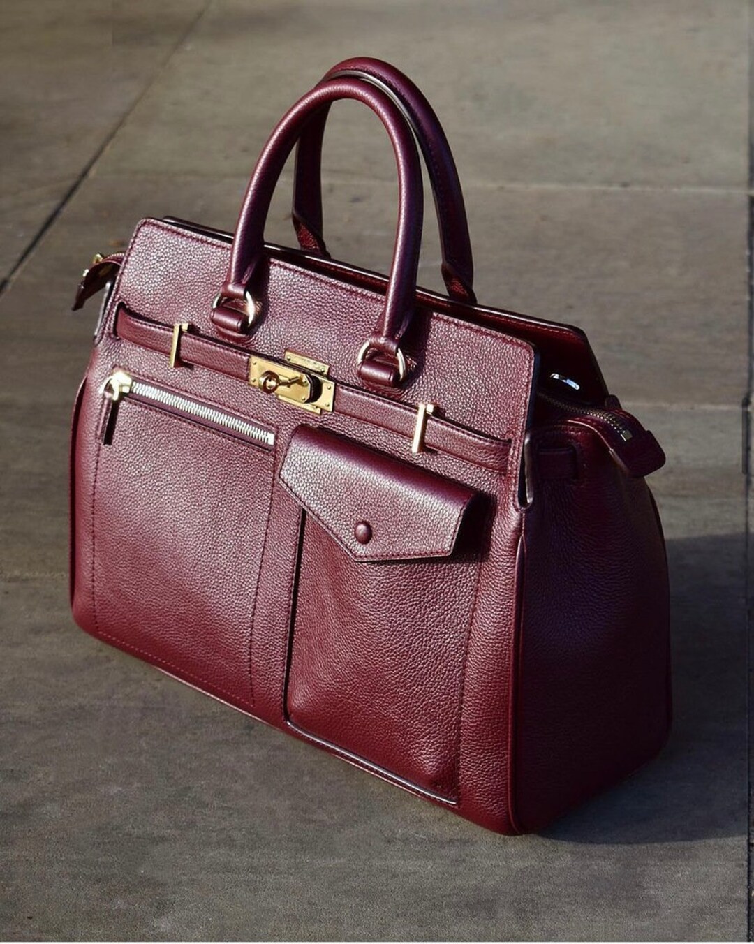 Leather PDF Pattern Bag - Etsy