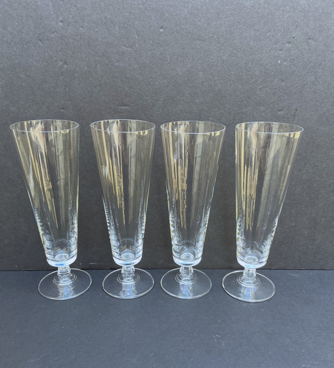 Crystal Pilsner Beer Glasses | Lenox Decor Plain Pilsner Beer Glasses ...
