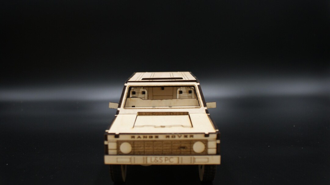 Wooden 3D Range Rover Model Kit - Etsy