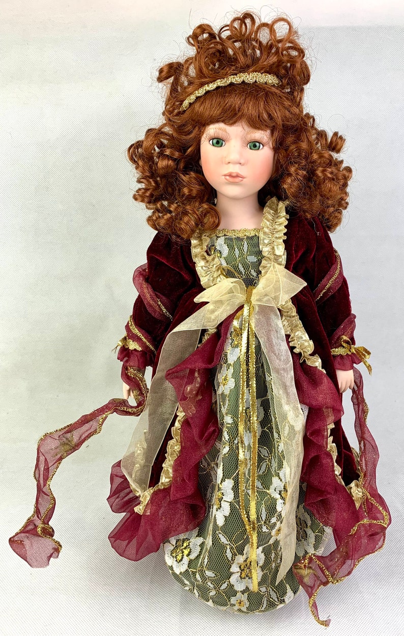 Porcelain Doll medieval Princess From the Leonardo Collection - Etsy
