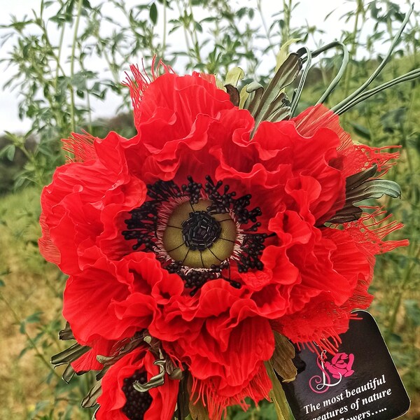 Poppy Arrangements - Etsy