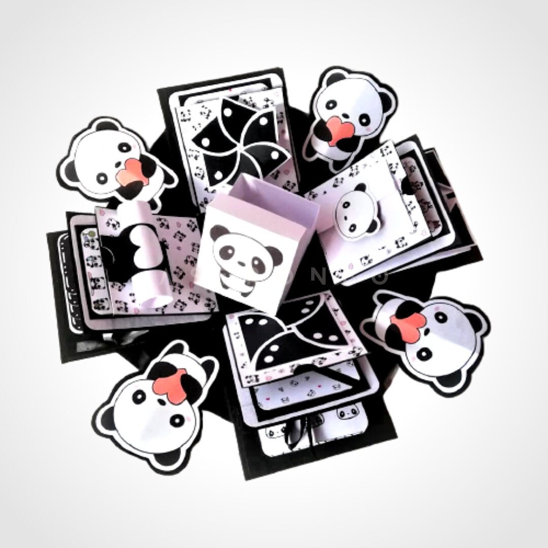 Special Explosion Box Custom Personalized Handmade Gift Anniversary ...