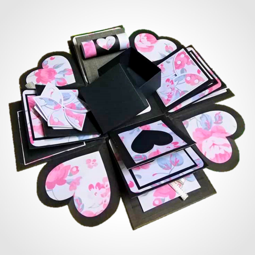 Special Explosion Box Custom Personalized Handmade Gift Anniversary ...