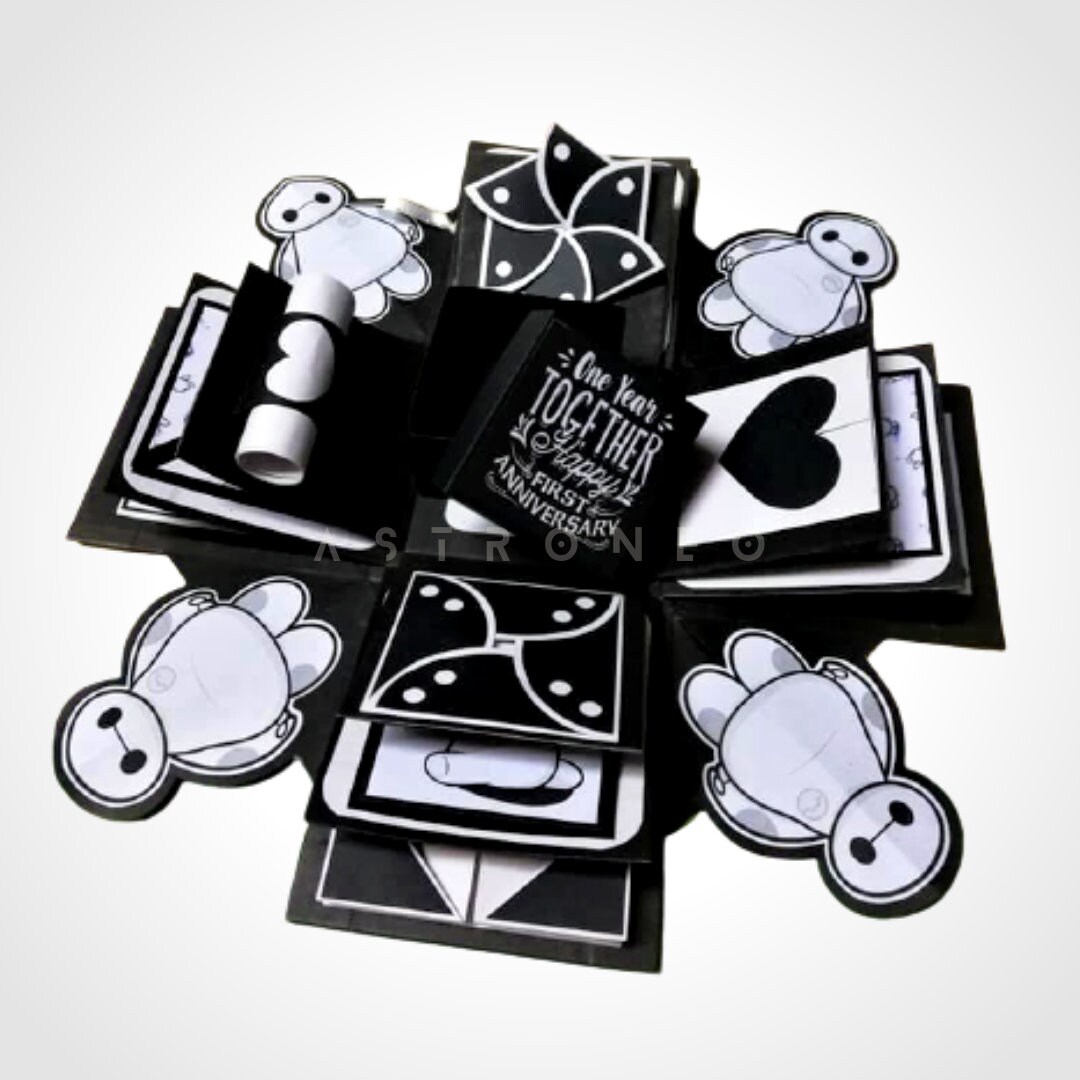 Special Explosion Box Custom Personalized Handmade Gift Anniversary ...