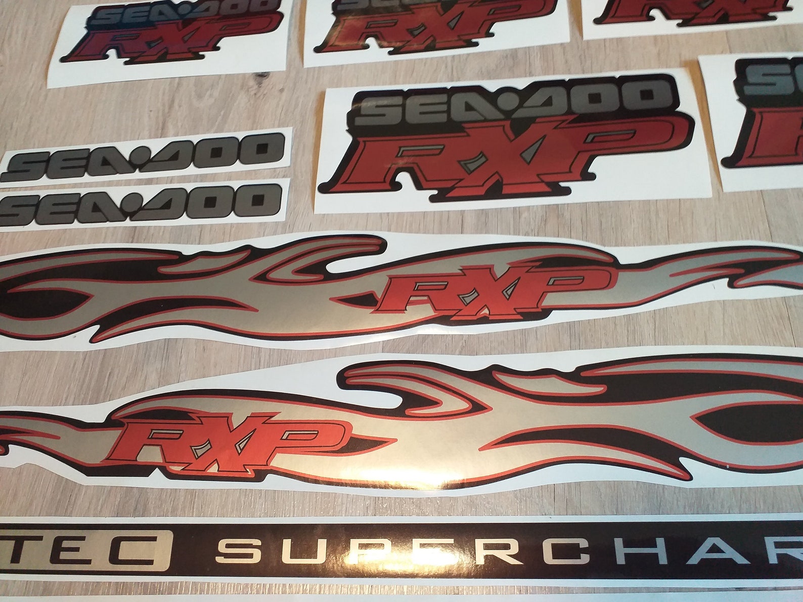 Custom Stickers Set for Sea-doo Rxp 215 Supercharged-model 2006 ...
