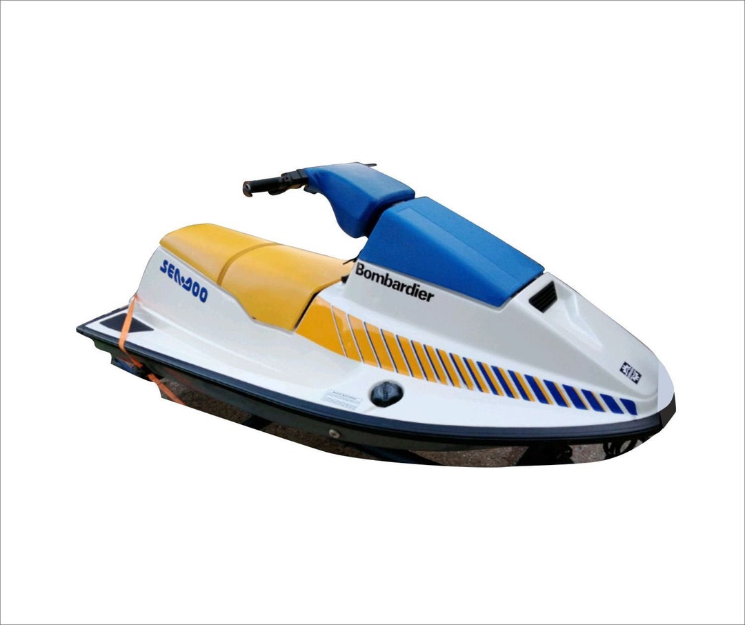 Sea-doo SP Bombardier Graphics Kit (1990-1991) - Etsy