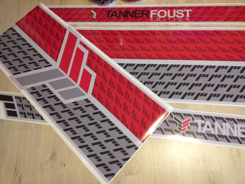 Stickers Set for Ford Focus ST "tanner Foust Edition"-car Graphics Set ...