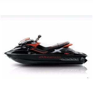 Custom Stickers Set for Sea-doo Rxp 255 Black Red-graphic Decals Kit ...