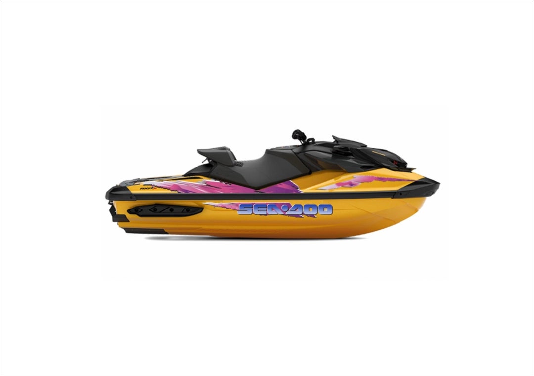 Sea-doo Rxp X 300 Yellow 2021: Retro XP Edition Decals Kit - Etsy