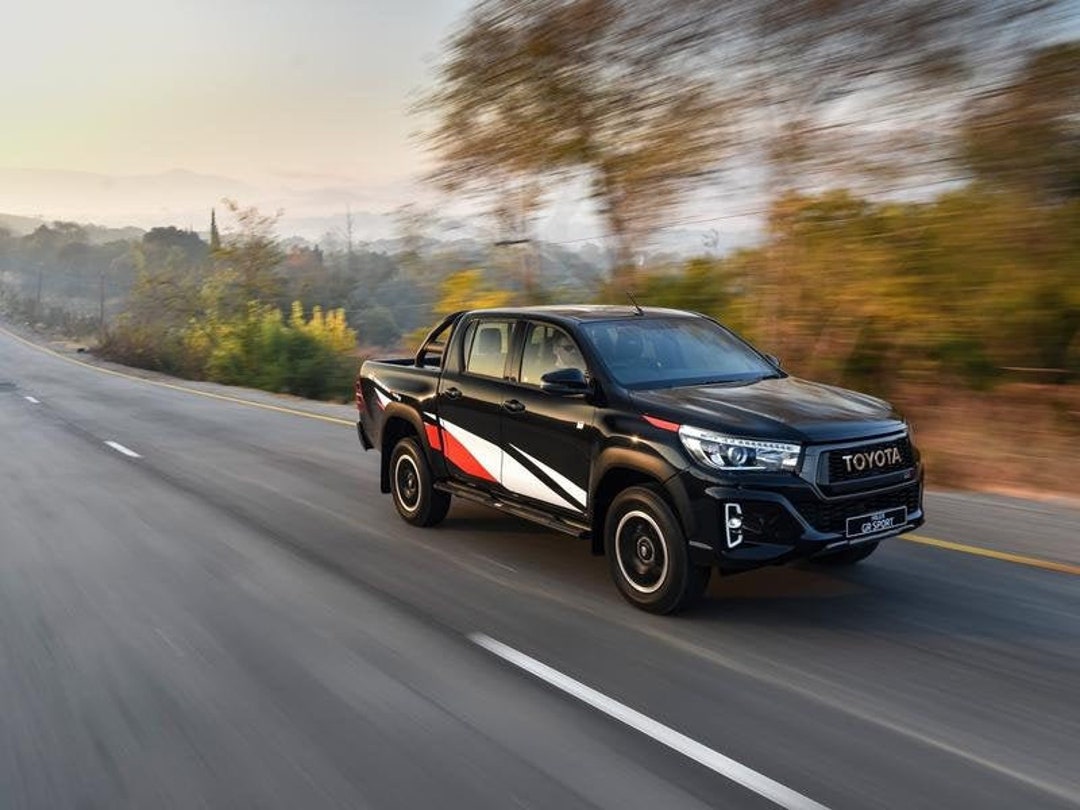 Custom Stickers Set for Toyota Hilux Decals for Black Cars-"gazoo ...