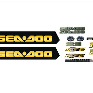 Stickers Set for Sea-doo Rxt 260 IS -model 2010 Graphics Decals Kit - Etsy