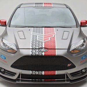 Stickers Set for Ford Focus ST "tanner Foust Edition"-car Graphics Set ...