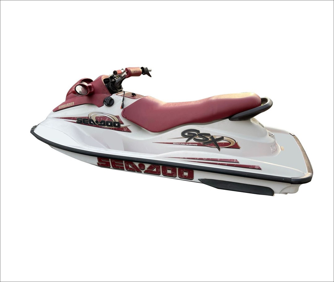 Sea-doo GSX RFI Graphics Kit: 1999-2001 Restoration Decals - Etsy