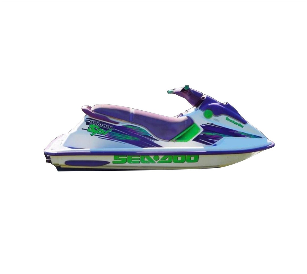 Custom Stickers Set for Sea-doo SPI Bombardier-model 1996 Restoration ...