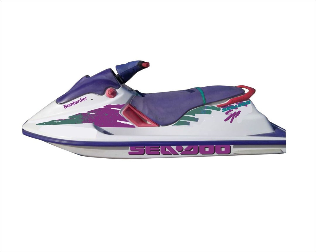 Sea-doo SP Decal Kit: Bombardier 1994-1997 Restoration Stickers - Etsy