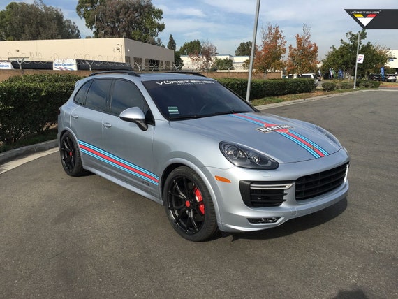 Custom Stickers Set for Porsche Cayenne Gts Martini-car | Etsy