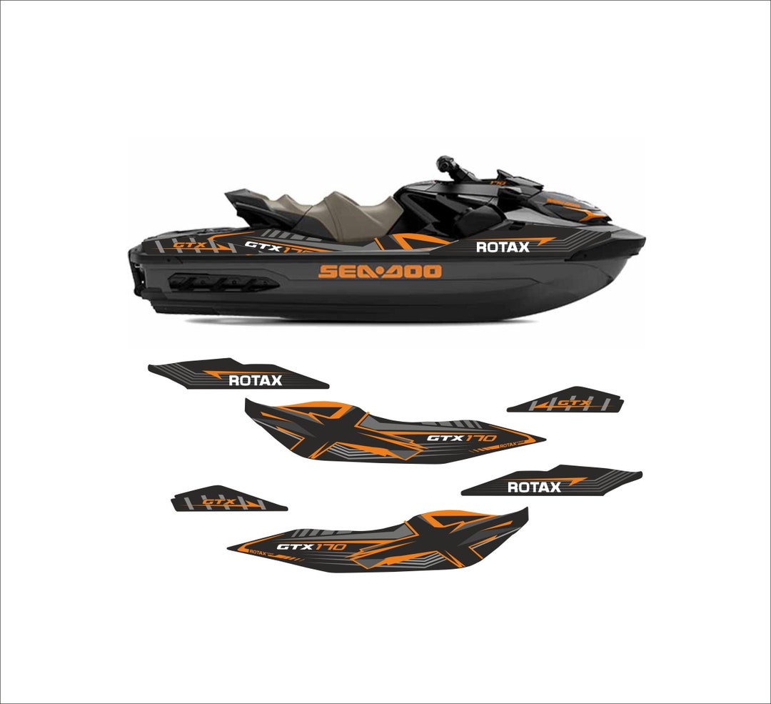 Sea-doo GTX 170 Decals Kit (2022-2023) - Etsy