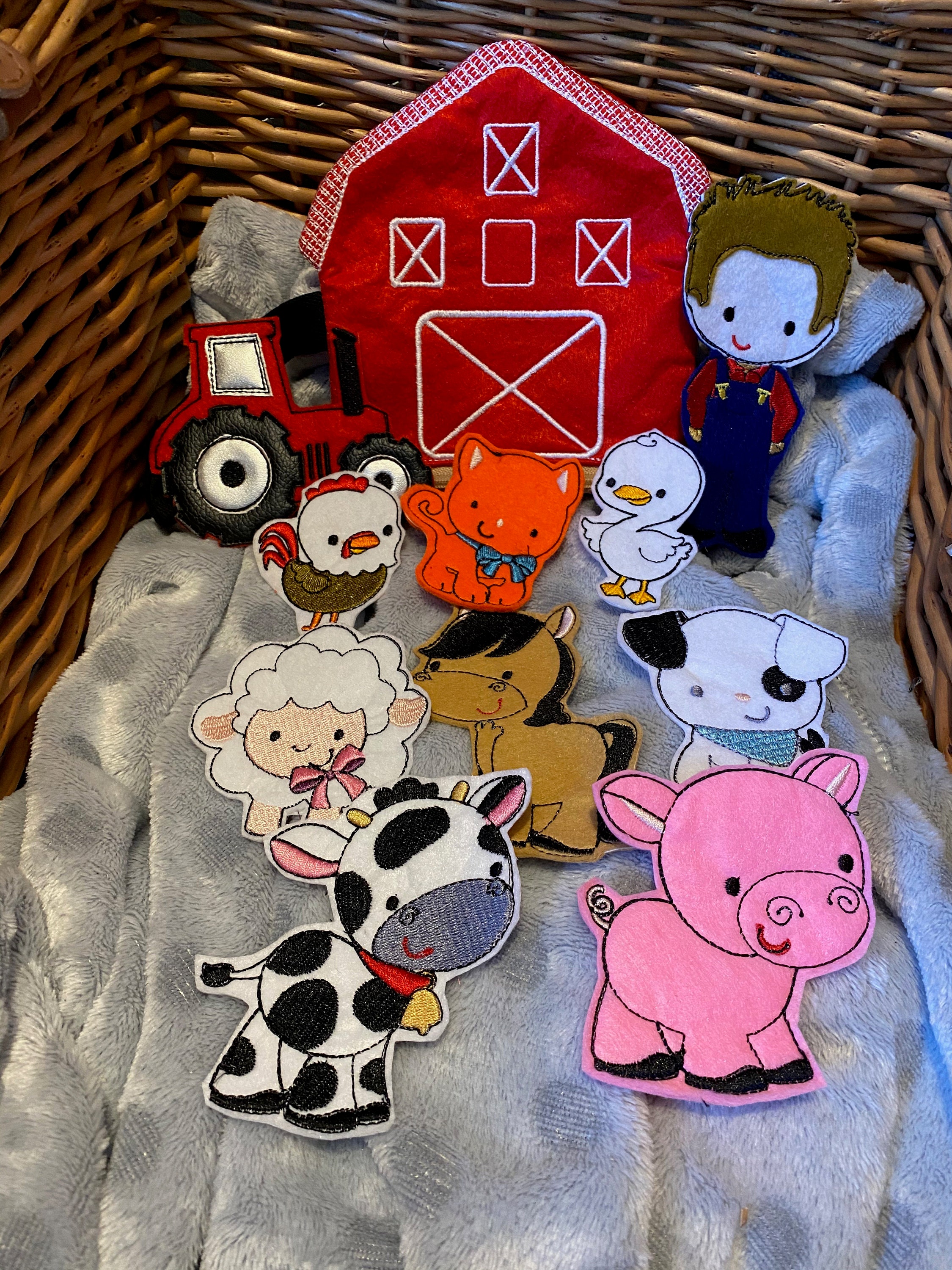 Old MacDonald had a Farm Storytelling Set Book available | Etsy